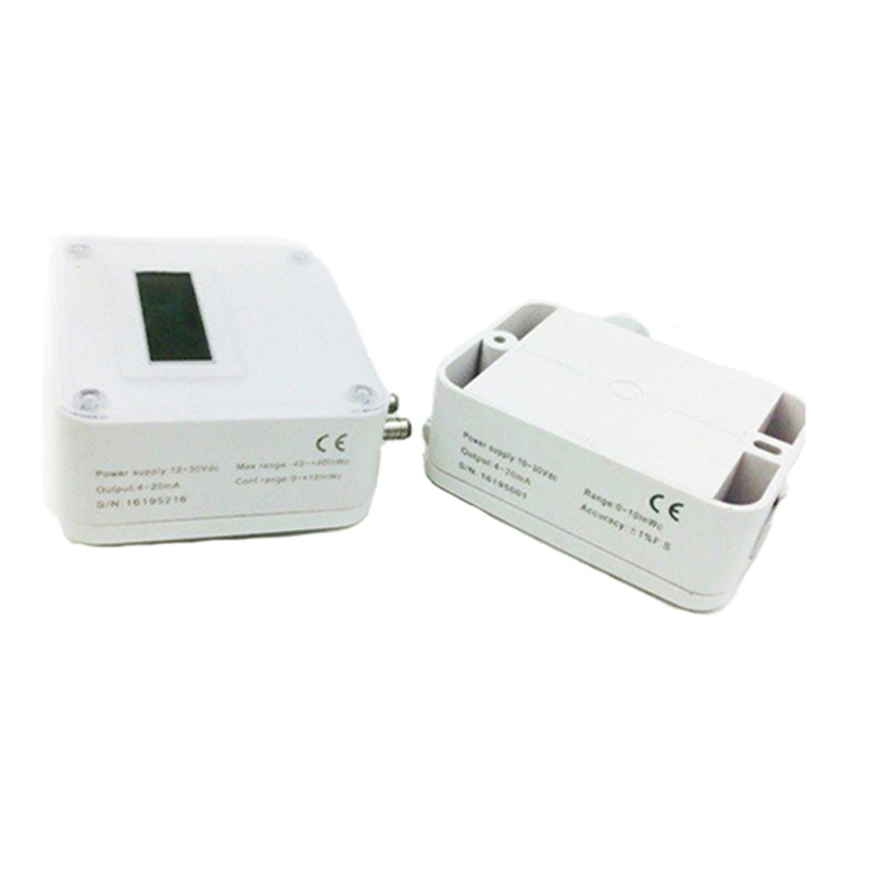 Micro differential pressure sensor, transmitter, transducer